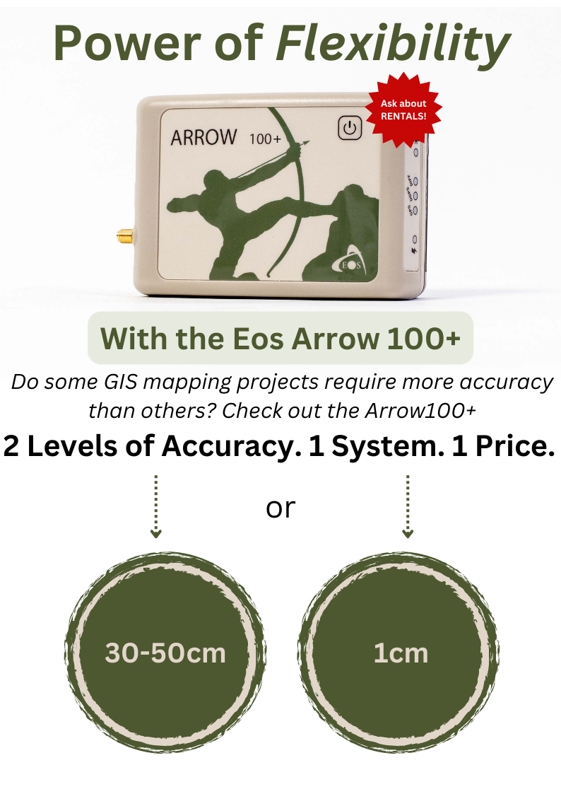 EOS Arrow 100+ GPS for GIS Mapping